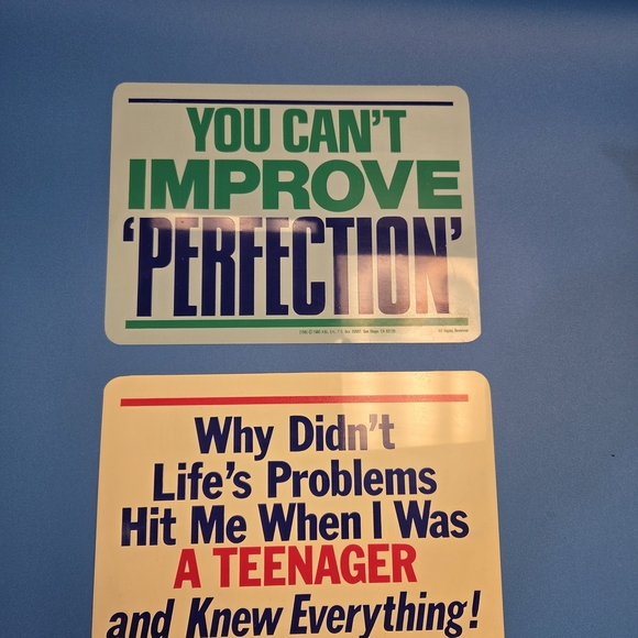 H& L | Wall Decor | Vintage Humorous Signs 2 Pc | Poshmark
